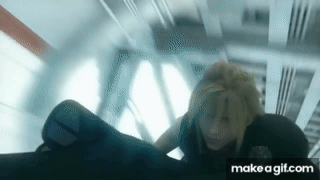 FFVII Advent Children - Chasing Kadaj, Battle On The Road Full Japanese ...