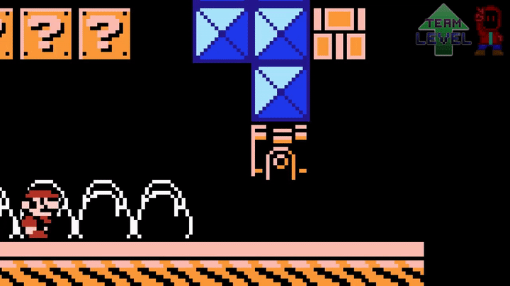 Mario Check on Make a GIF