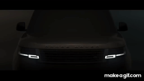 Introducing the New Range Rover on Make a GIF