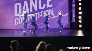 Dance competition on Make a GIF
