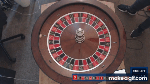 Roulette Wheel Spins from The Real Wheel on Make a GIF