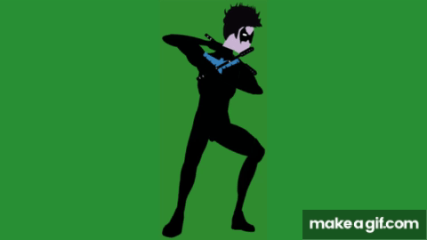 nightwing SA animation on Make a GIF