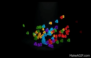 E4 - Coloured Blocks Ident on Make a GIF