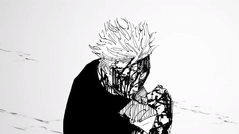 Gojo's Simple Domain | JJK 226 | Manga "Animation" [4K] on Make a GIF