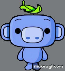 Wumpus stares at you on Make a GIF