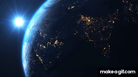 4K Planet Earth Spinning in Space | Free HD Videos - No Copyright on ...