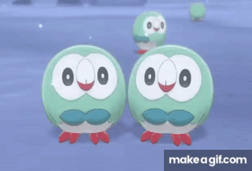 Rowlet Pokemon GIF - Rowlet Pokemon - Discover & Share GIFs on Make a GIF