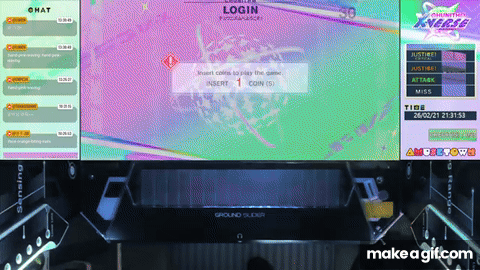 [AmuseTown] CHUNITHM Live stream on Make a GIF