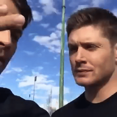 Misha Collins Young Gif