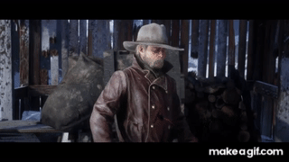 MICAH BELL DEATH SCENE - RED DEAD REDEMPTION 2 ENDING! on Make a GIF