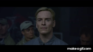 Prometheus: David thinkin bout stuff scene on Make a GIF