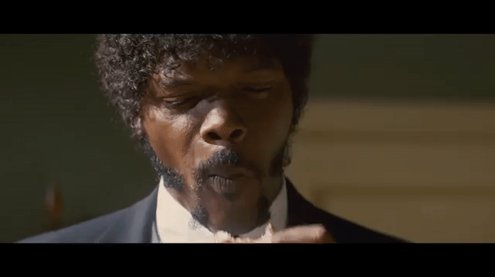 Samuel L Jackson Gif Pulp Fictie