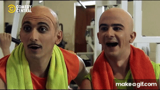 Rocco e i suoi palestrati - I Soliti Idioti - Comedy Central on Make a GIF