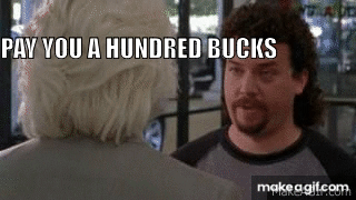 Ashley Schaeffer 100 bucks on Make a GIF