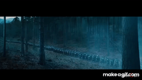 Brutal Ambush Battle | Roman Legion March to war on Make a GIF