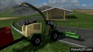 Farming Simulator Mad Skill | No Plow | 360 Crop Rotation | on Make a GIF
