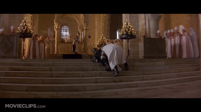 Ladyhawke (9/10) Movie CLIP - Church Duel (1985) HD on Make a GIF