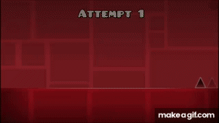 Geometry Dash - Level 4 (Stage 4) Dry Out! - Complete on Make a GIF