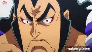 Oden Two-Sword Style: Paradise Waterfall! | One Piece on Make a GIF