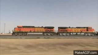High speed freight train Texas on Make a GIF