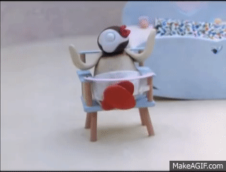 Pingu as a Babysitter- Pingu Official Channel on Make a GIF