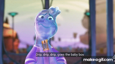 Drip drip drip goes to baby boy on Make a GIF