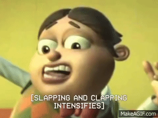 [SLAPPING AND CLAPPING INTENSIFIES] on Make a GIF