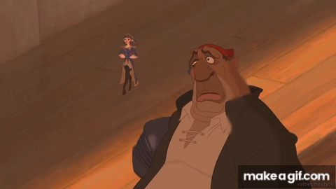 Treasure Planet - Mr.Mop & Mrs.Bucket (Blu-Ray) on Make a GIF