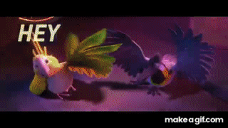 Rio | "Hot Wings" Lyric Video | Fox Family Entertainment on Make a GIF