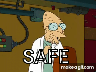 Professor Farnsworth - Safe on Make a GIF
