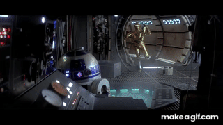 R2-D2 Fixes The Hyperdrive (Star Wars V The Empire Strikes Back) on ...