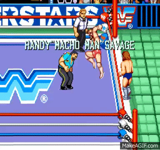 Arcade Longplay [351] WWF Superstars on Make a GIF