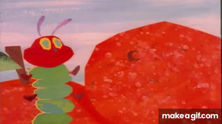 The Very Hungry Caterpillar Animated Film on Make a GIF