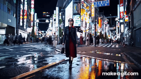 OpenAI Sora: tokyo walk on Make a GIF