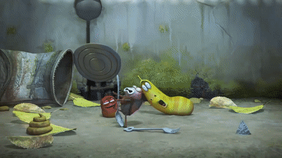 LARVA - Episode 58 - Laughter [HD] on Make a GIF
