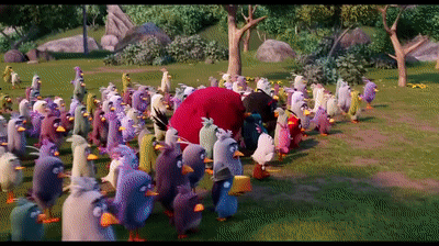 Angry Birds Movie - Full Battle Scene Part 1 on Make a GIF