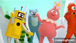 The Freeze Game - Yo Gabba Gabba! on Make a GIF