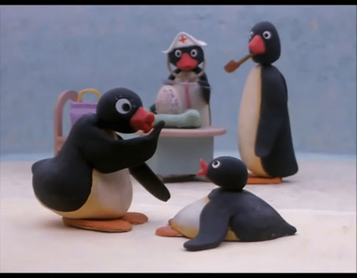 Pingu Compilation 1H on Make a GIF