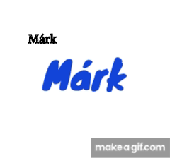 Márk on Make a GIF