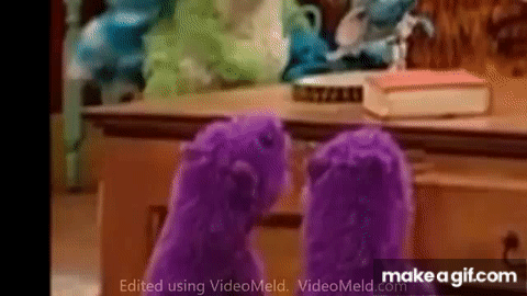 Bear In The Big Blue House Treelo Puppets Legs Feet on Make a GIF
