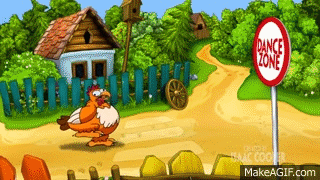 Derp Chicken Adventure on Make a GIF