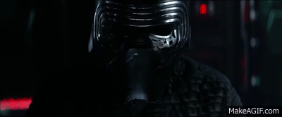 Star Wars VII - Kylo Ren - "Nothing Will Stand In Our Way." on Make a GIF