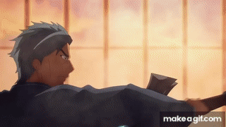 Sword Art Online: Alicization | Eugeo VS Bercouli on Make a GIF