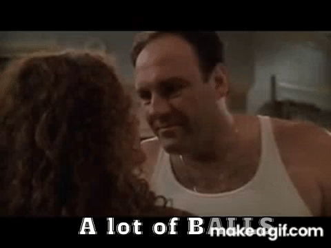 The Sopranos- Tony & Carmela set Janice straight on Make a GIF