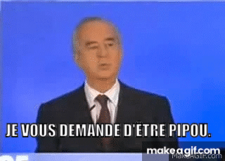 Je vous demande de vous arrêter on Make a GIF on Make a GIF