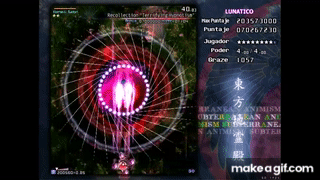 Satori Komeiji - Recollection "Terrifying Hypnotism" on Make a GIF