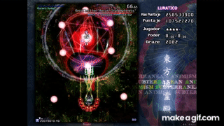 Satori Komeiji - Recollection "Return Inanimateness" on Make a GIF
