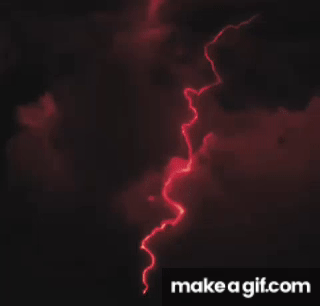 Red Lightning Animated Gif Dark Nature On Tumblr