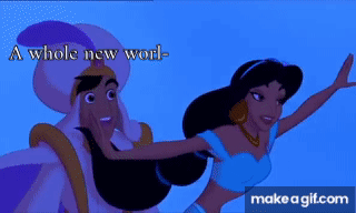 Aladdin - A Whole New World [High Quality] on Make a GIF