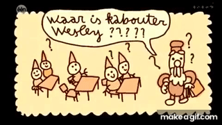 Kabouter Wesley - 31. Bijles Over De Deur Vergeten on Make a GIF